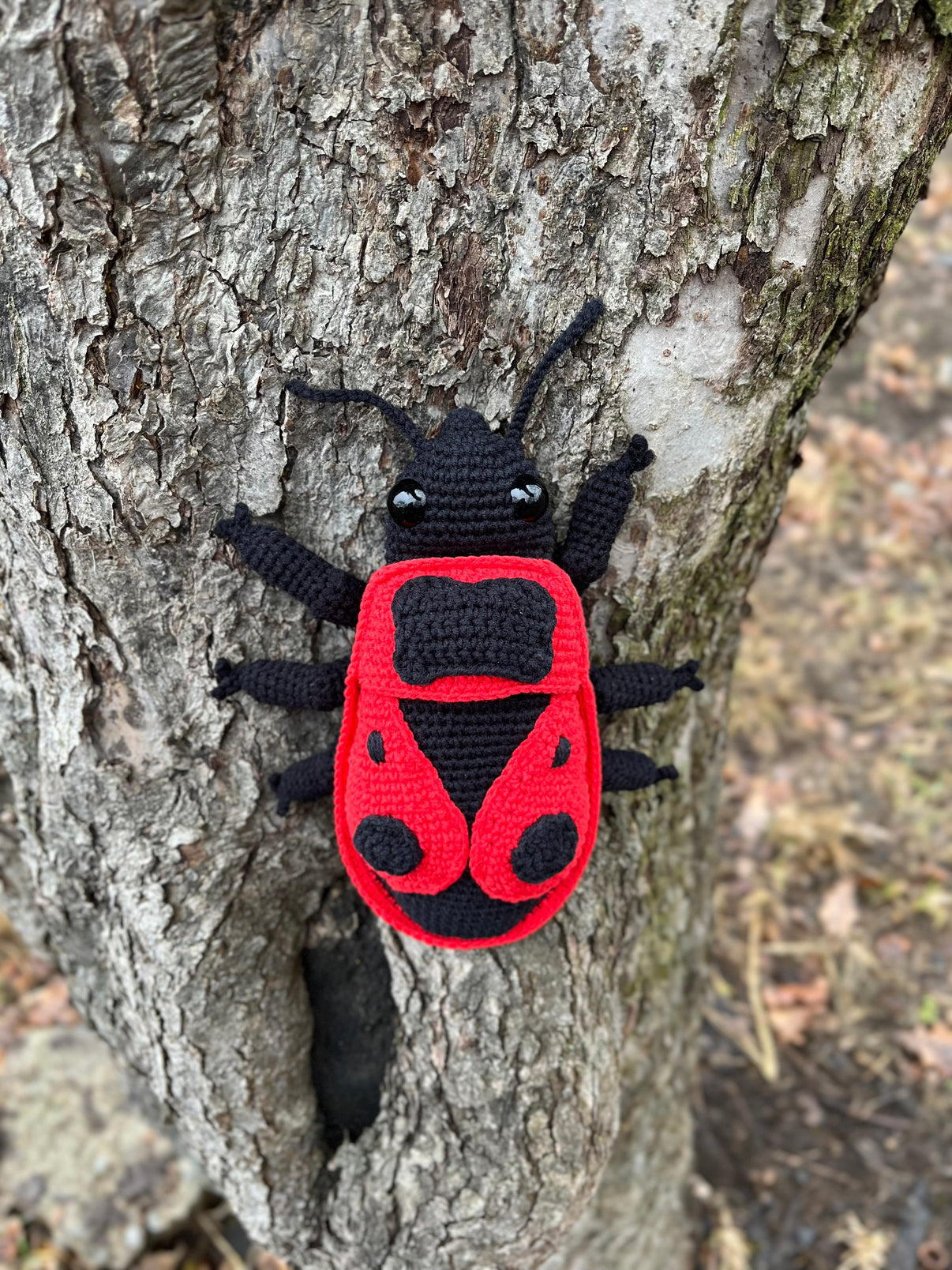 Red Firebug Crochet Pattern, True Bug Amigurumi Tutorial in English – Tumannart