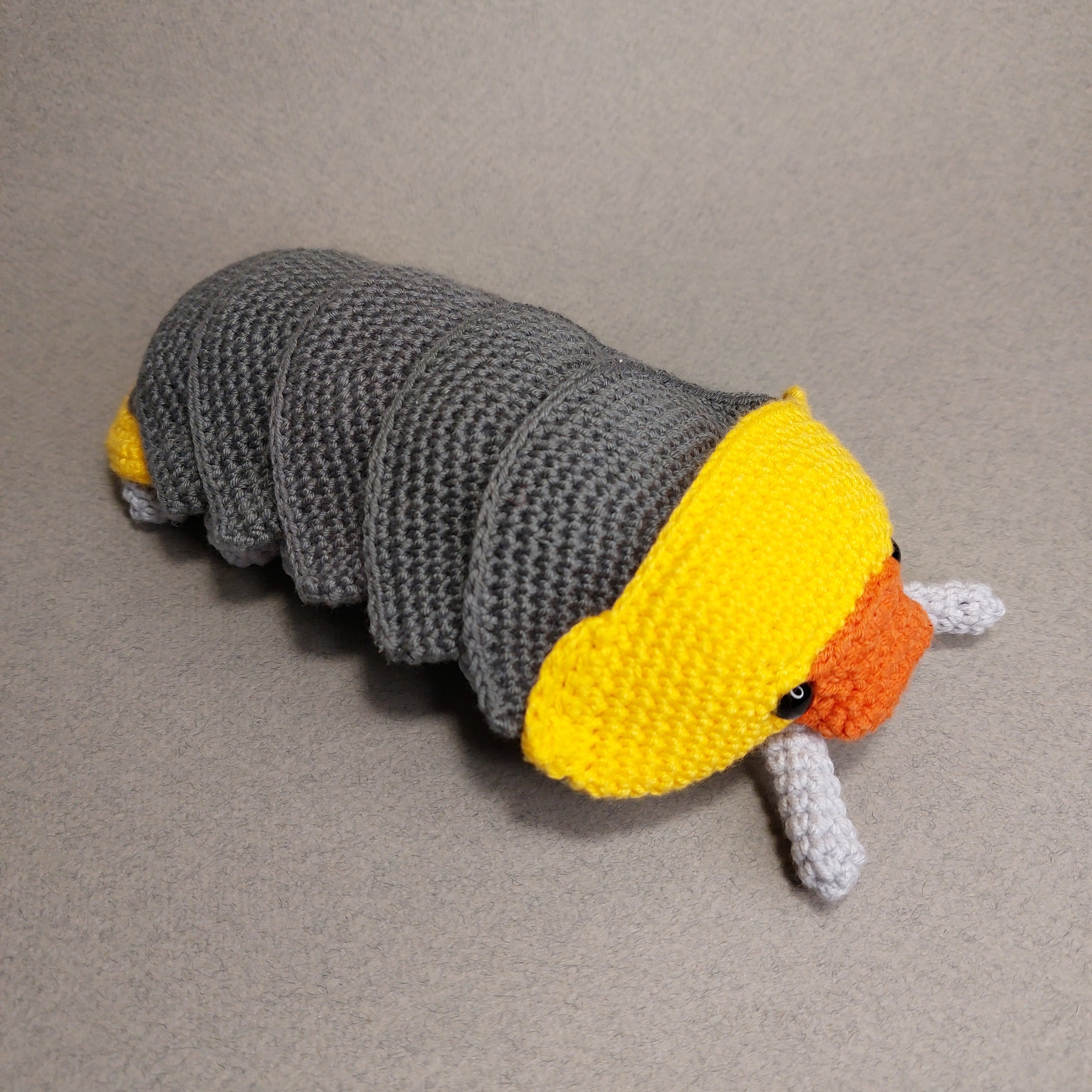 Rubber Ducky Isopod Crochet Pattern, Amigurumi Tutorial – Tumannart