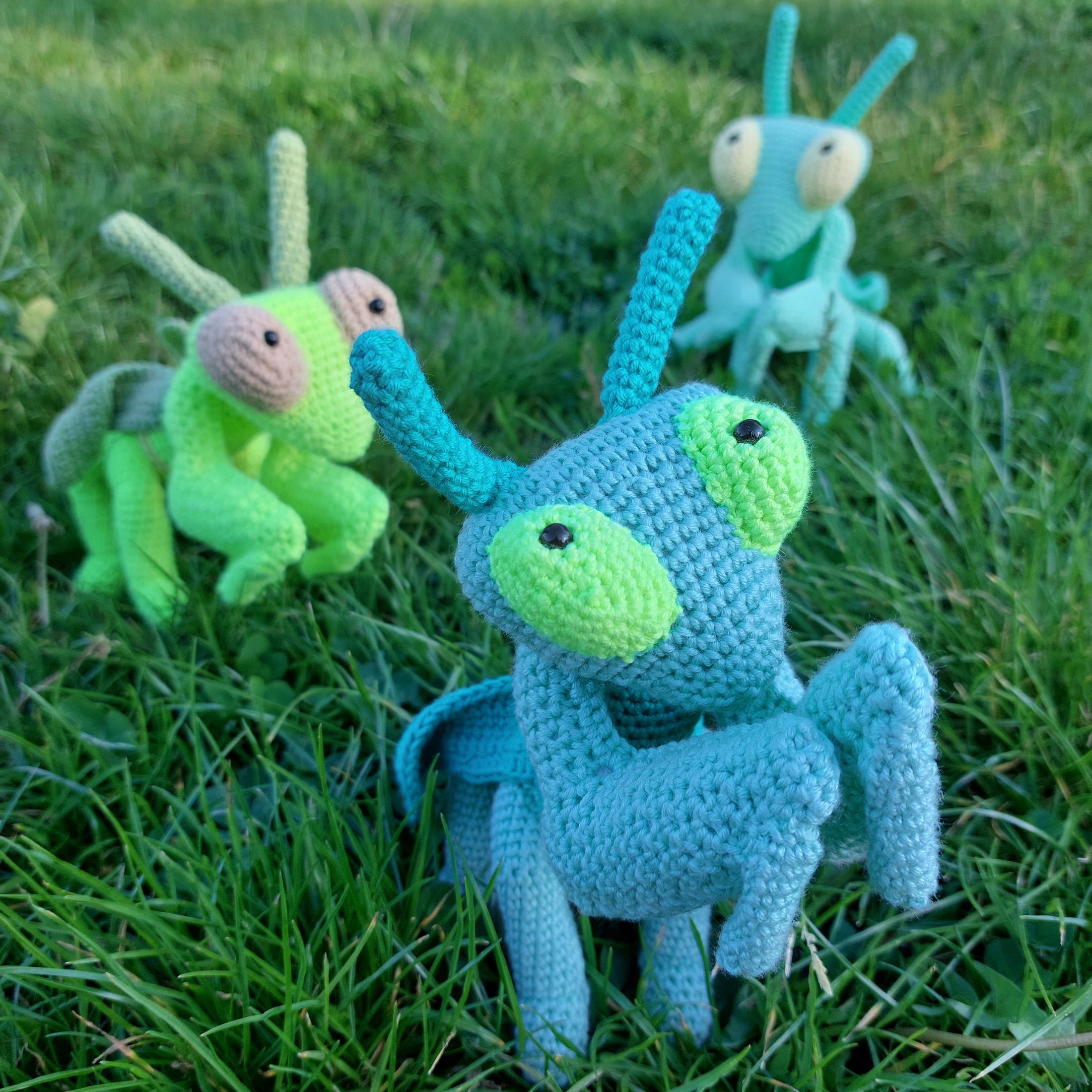 Praying Mantis Crochet Pattern, Amigurumi Praying Mantis Tutorial ...