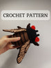 Cicada Crochet Pattern, Cicada Amigurumi Tutorial, Cicada Toy, Crochet ...